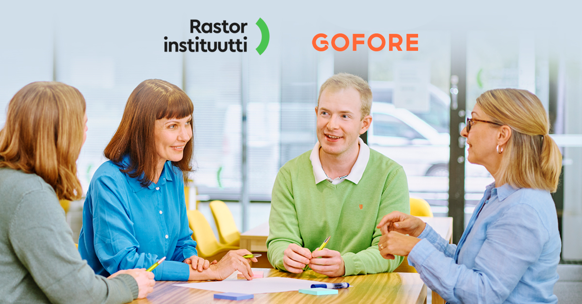 Rastor-instituutin ja Goforen koulutusyhteistyö vastaa työelämän ...